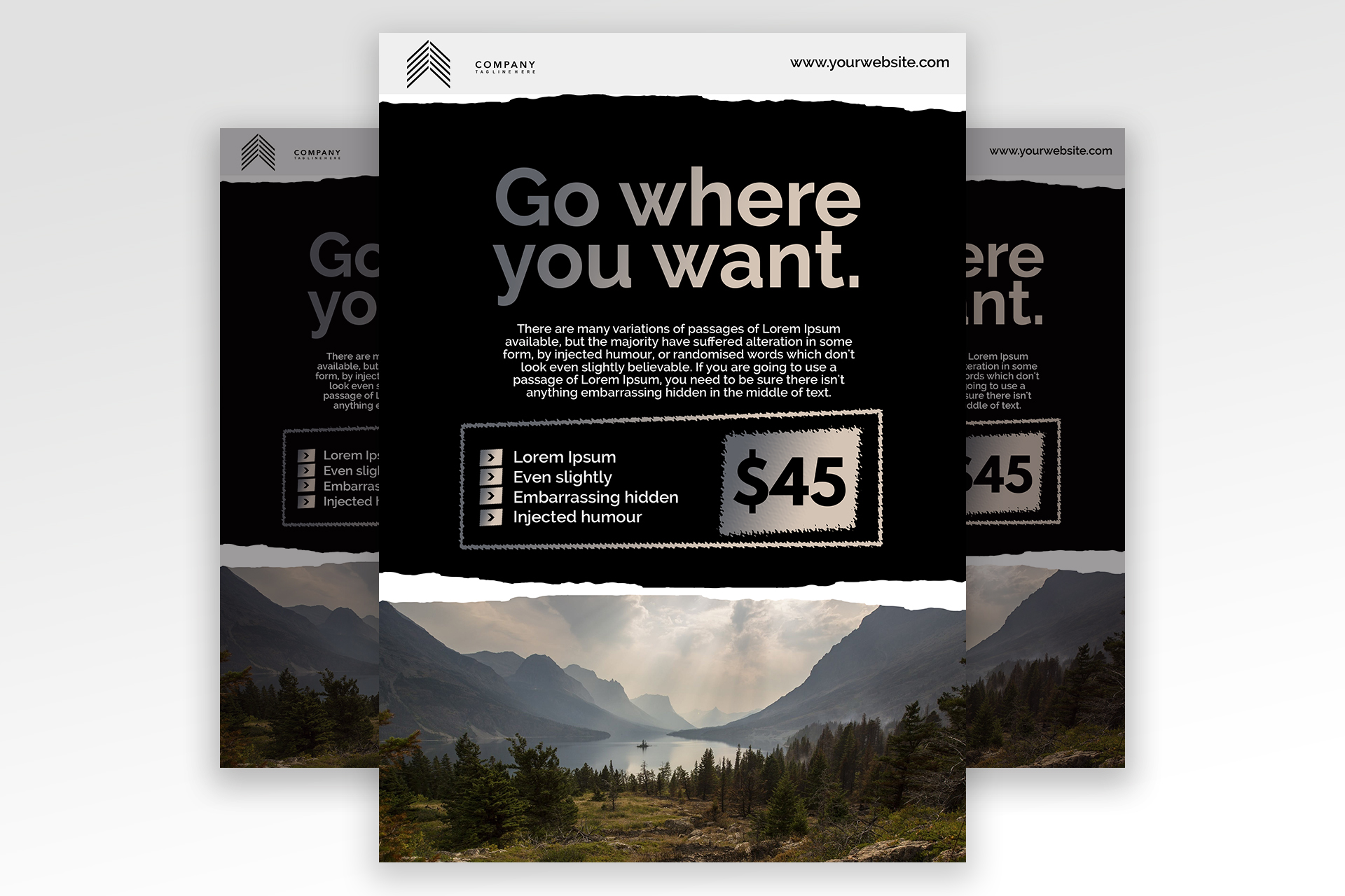 Free Flyer Design Template 108 – Template Wind