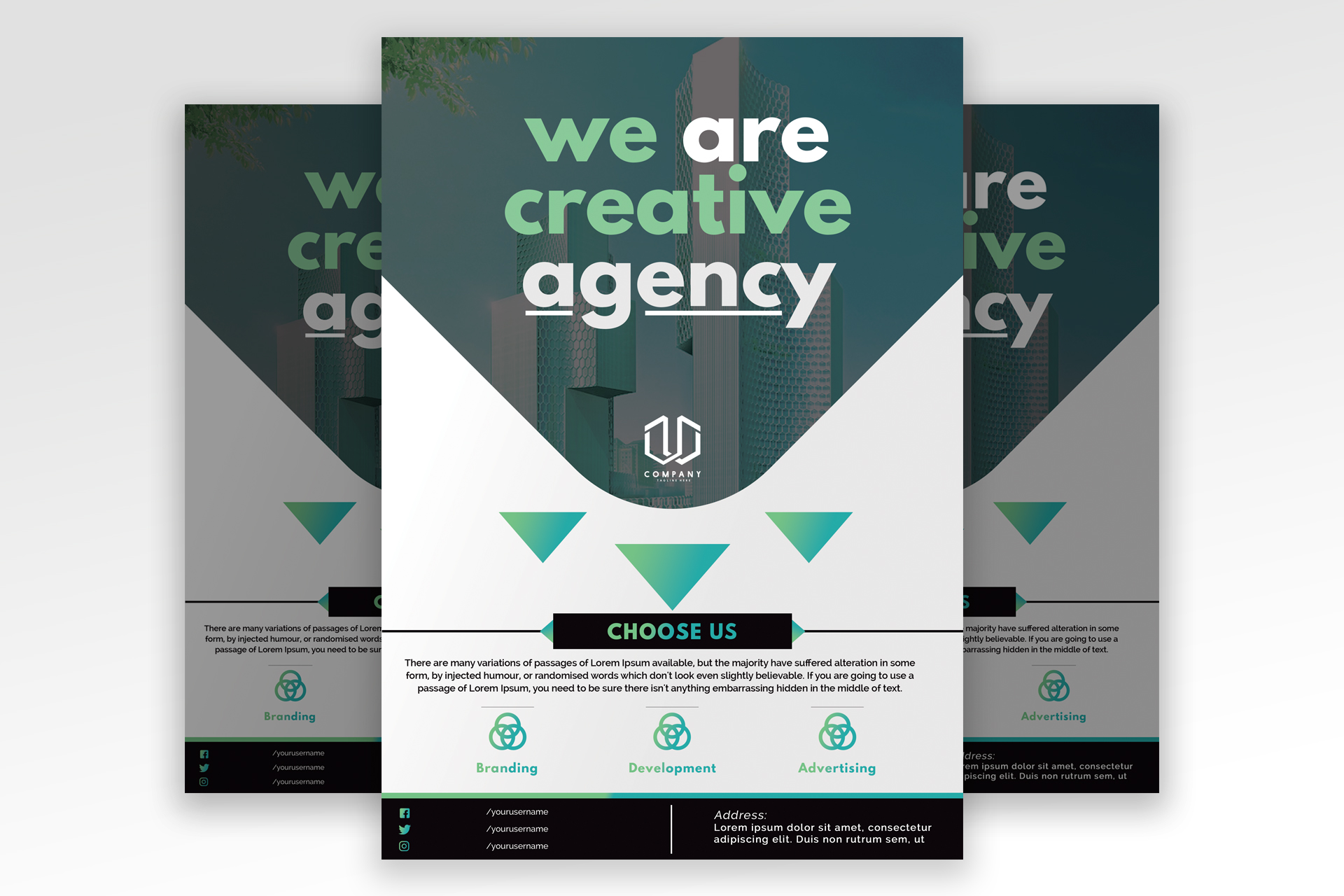 Free Flyer Design Template 110 – Template Wind