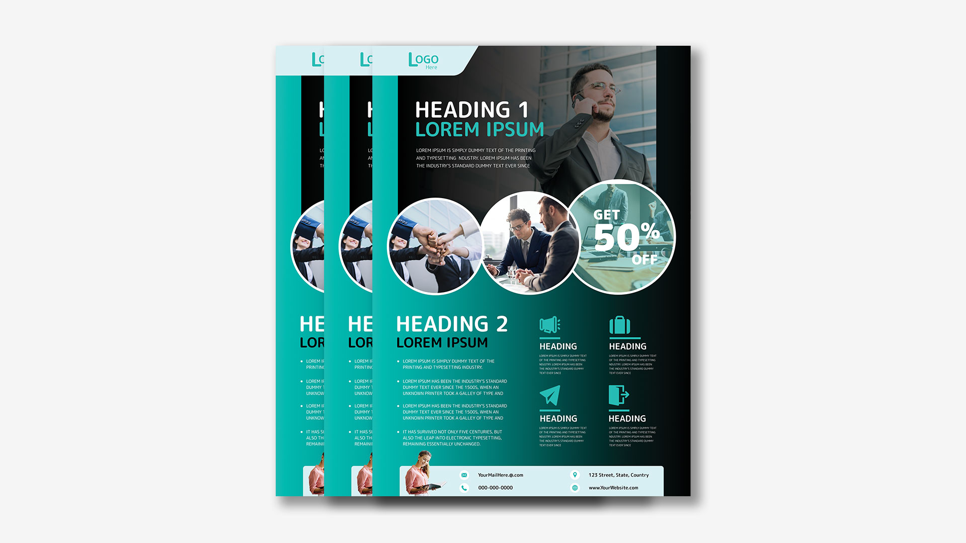 Free Flyer Design Template 26 – Template Wind