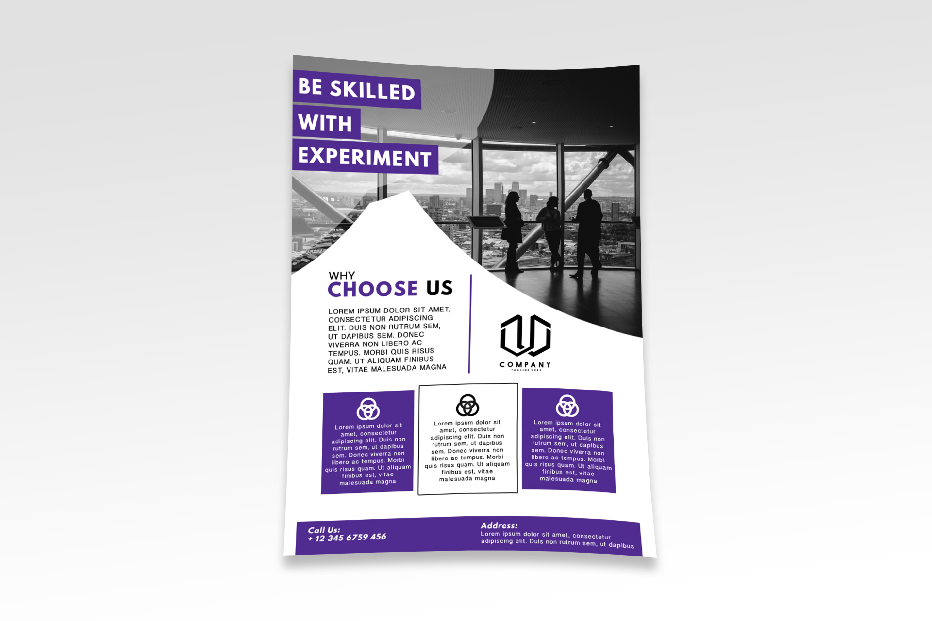 Free Flyer Design Template 60 – Template Wind