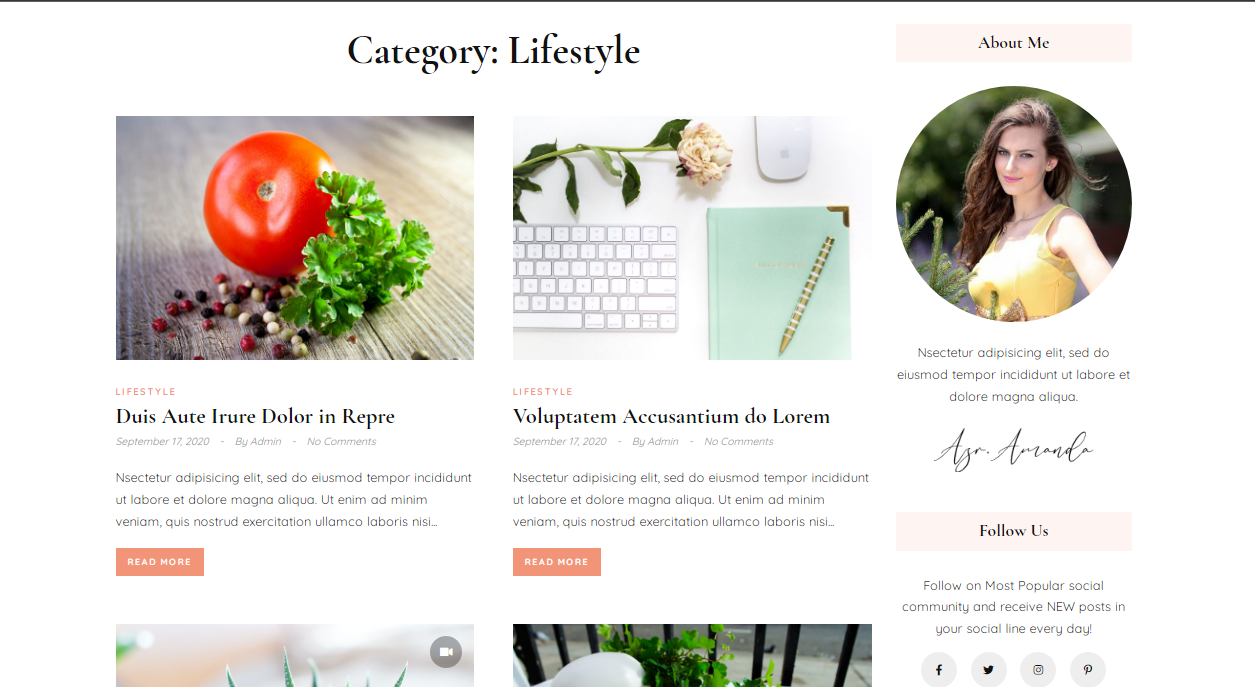 Amanda Lite – Template Wind